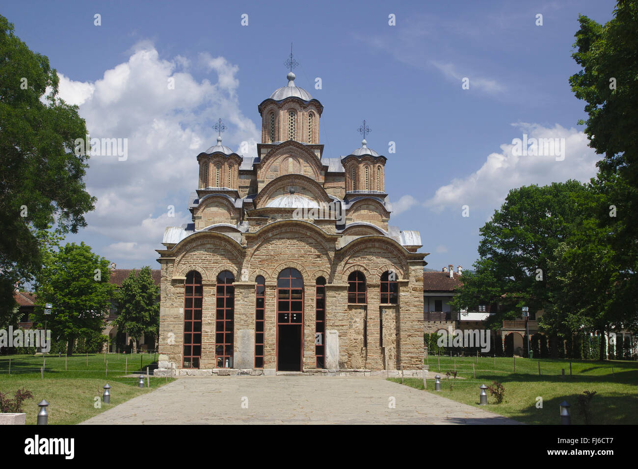 Gračanica monastery, serbian orthodox, Kosovo Stock Photo - Alamy
