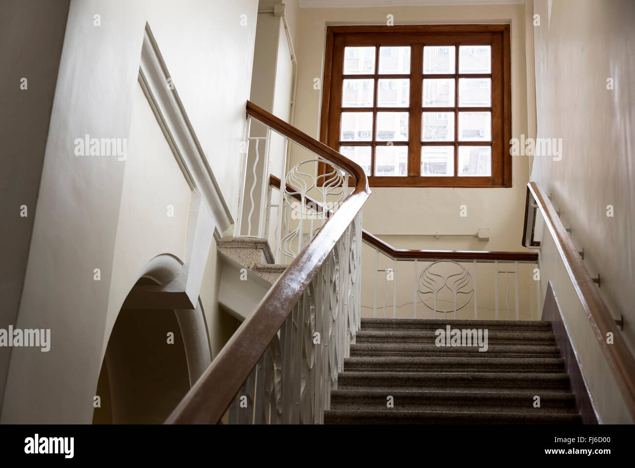 Old stair case shadow hi-res stock photography and images - Alamy