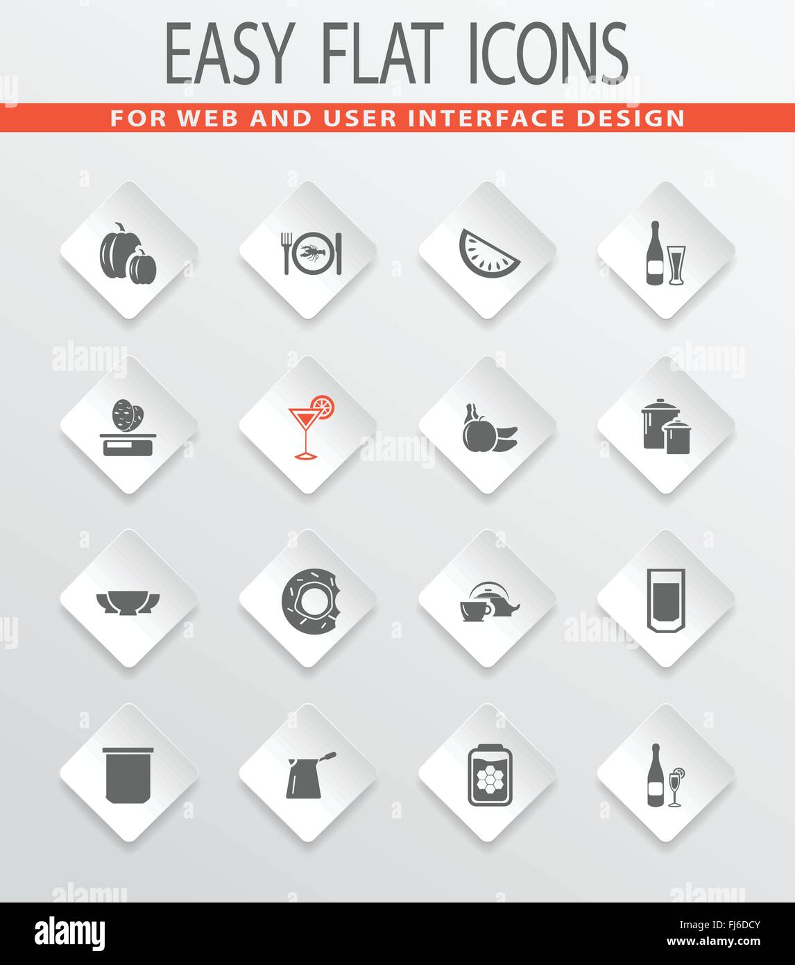 Cutlery food hat icon Stock Vector Images - Alamy