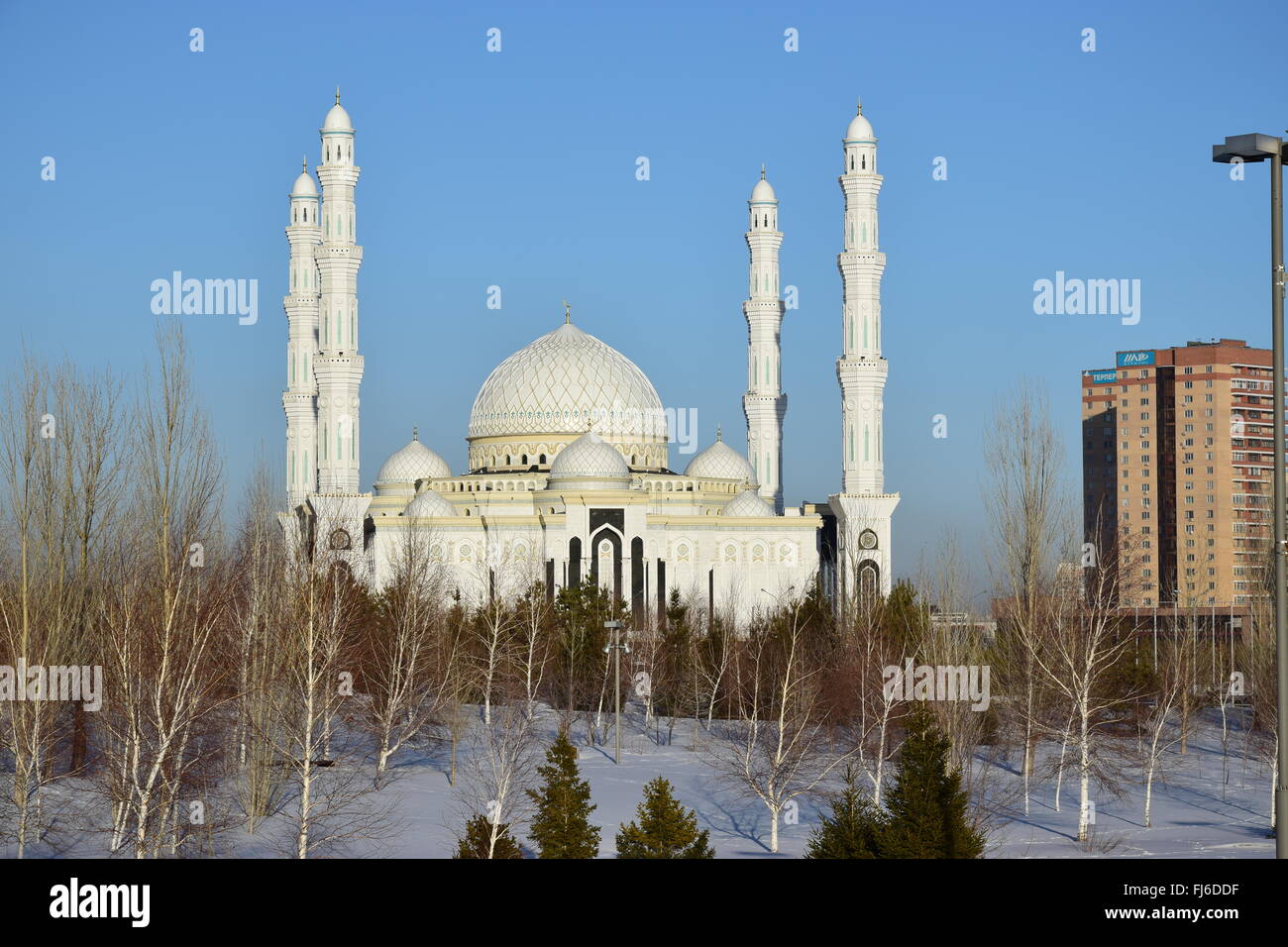 The Hasret Sultan mosque in Astana, Kazakhstan Stock Photo - Alamy