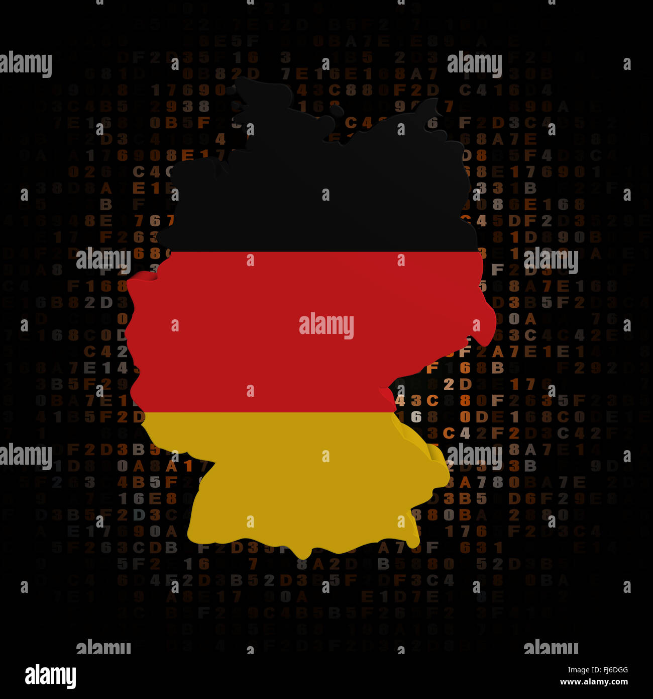 German map hi-res stock photography and images - Alamy