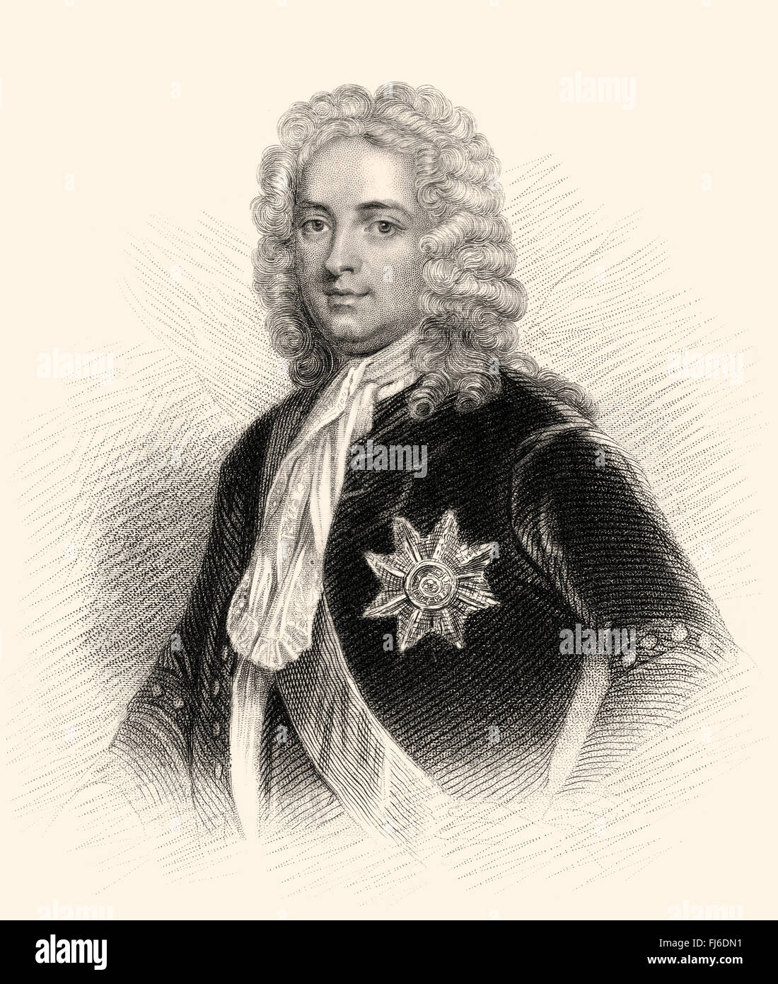 Sir Robert Walpole, 1st Earl of Orford, 1676-1745, a British statesman ...