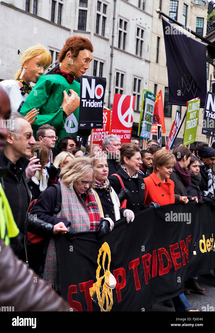 Trident CND protest through Central London was biggest anti-nuclear ...