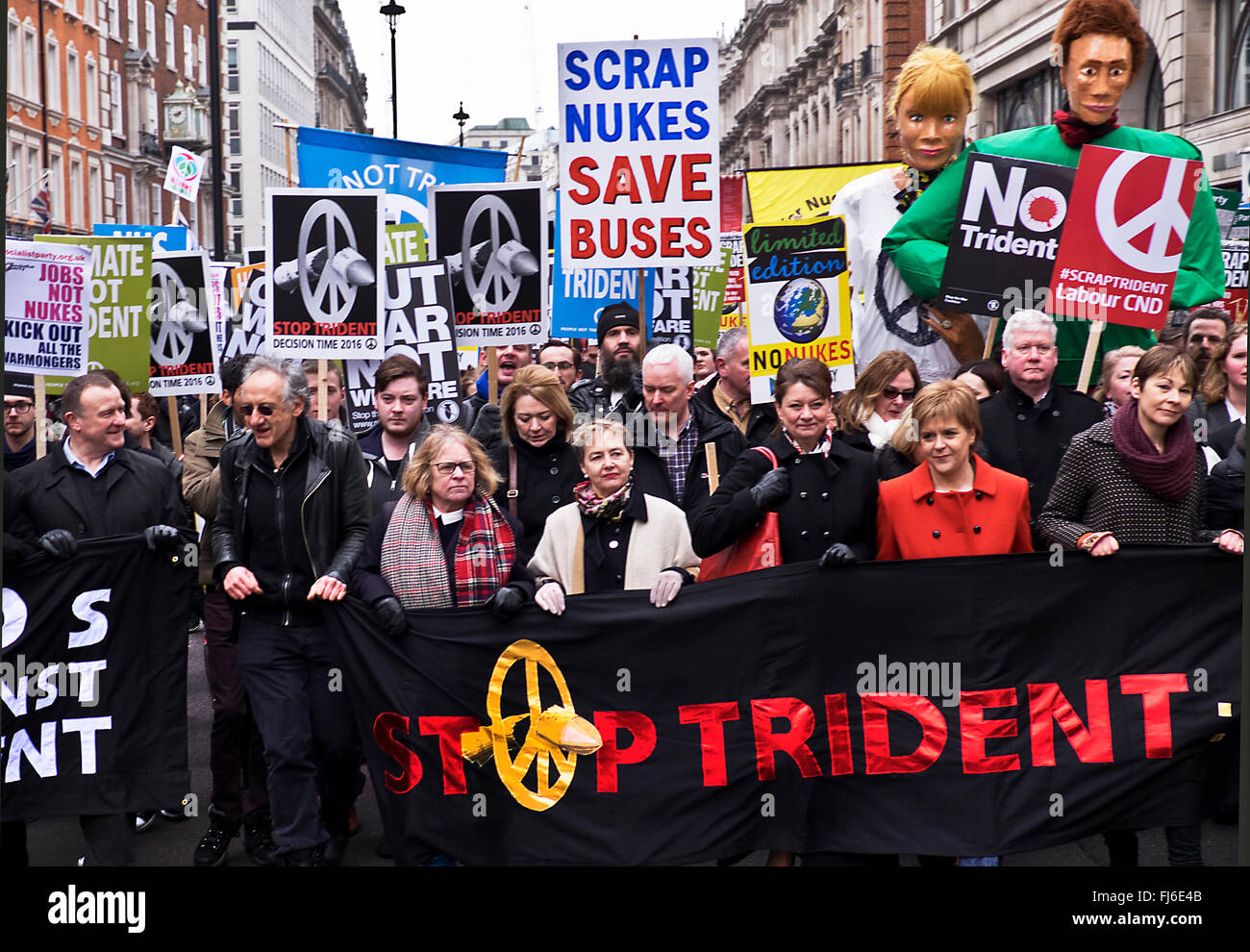 Trident CND protest through Central London was biggest anti-nuclear ...