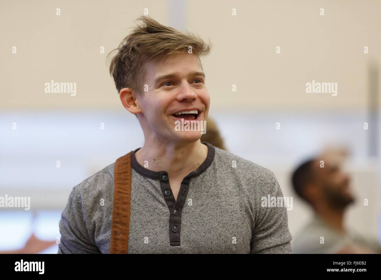 New York, NY, USA. 29th Feb, 2016. Andrew Keenan-Bolger in attendance ...