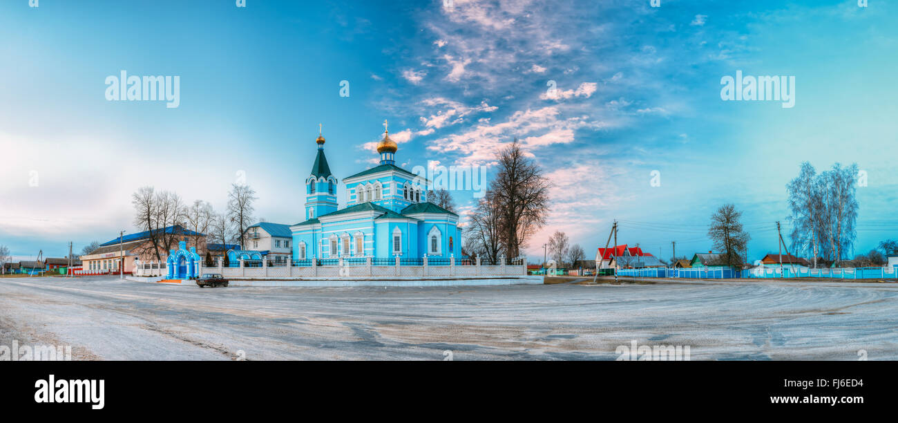 St. John the Korma convent church in Korma Village, Dobrush District ...