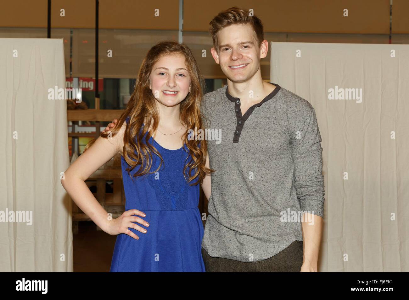 New York, NY, USA. 29th Feb, 2016. Sarah Charles Lewis, Andrew Keenan ...