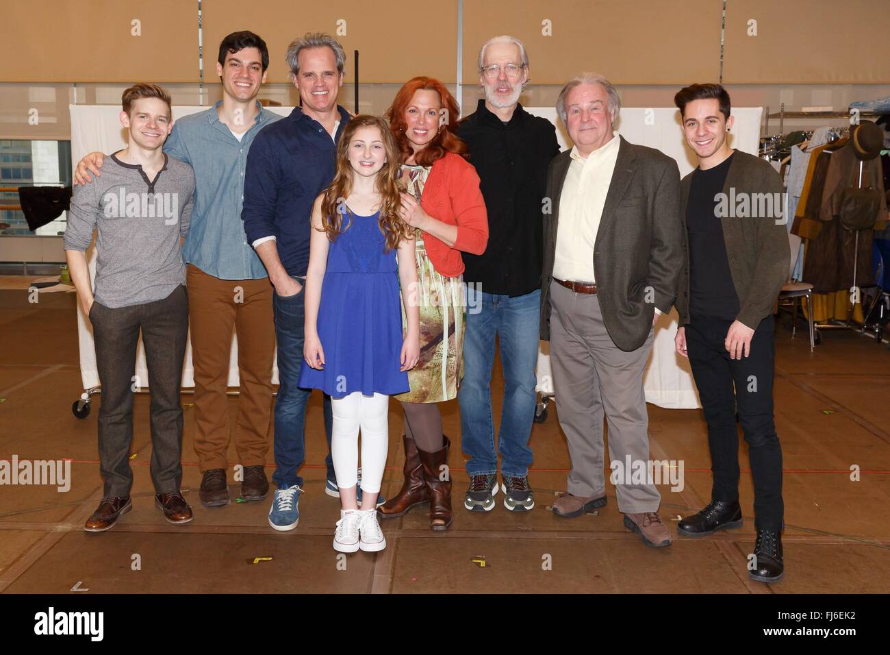 New York, NY, USA. 29th Feb, 2016. Andrew Keenan-Bolger, Robert Lenzi ...