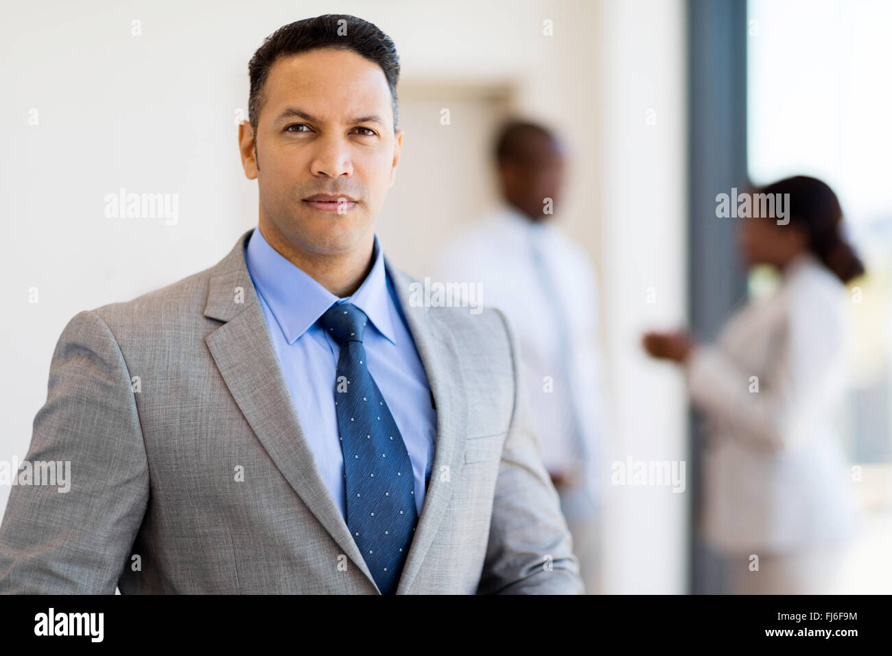 portrait of successful businessman in modern office Stock Photo - Alamy