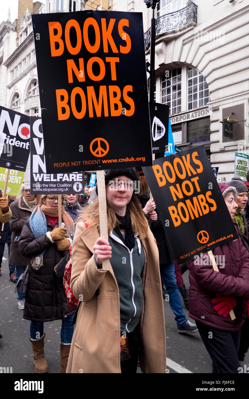 Trident CND protest through Central London was biggest anti-nuclear ...