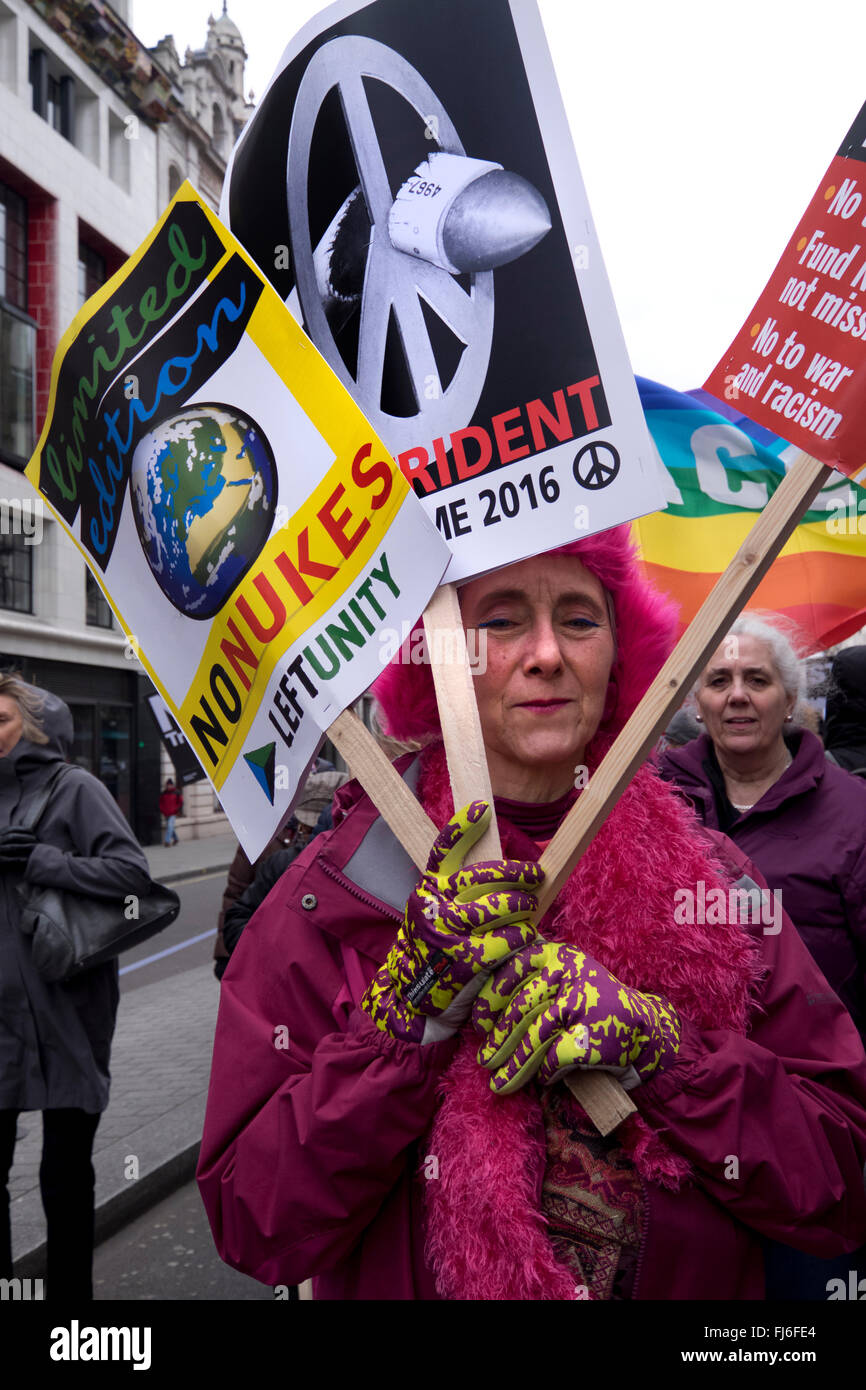 Trident Cnd Protest Through Central London Was Biggest Anti Nuclear