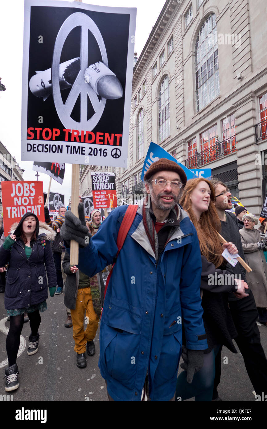 Trident CND protest through Central London was biggest anti-nuclear ...
