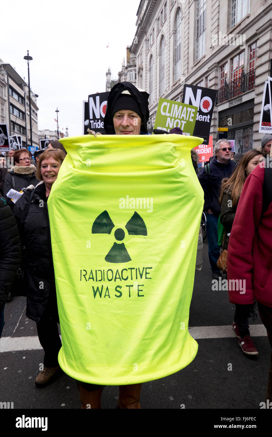 Nuclear waste protest hi-res stock photography and images - Alamy
