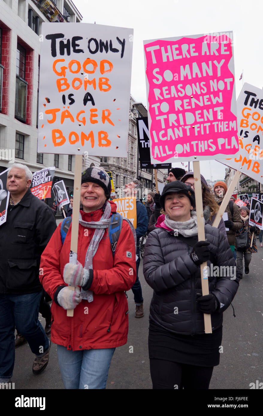 Trident CND protest through Central London was biggest anti-nuclear ...