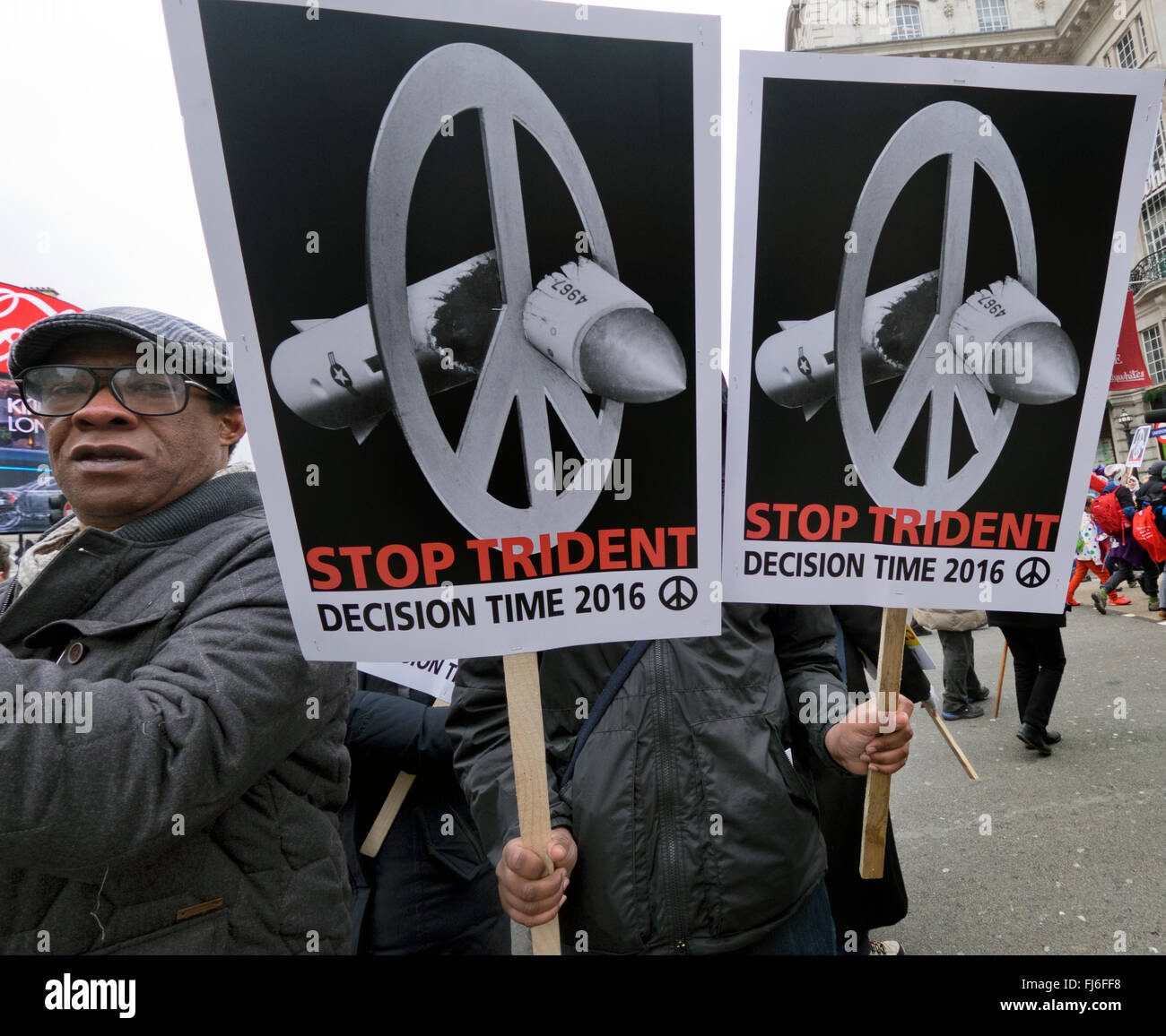 Trident CND protest through Central London was biggest anti-nuclear ...