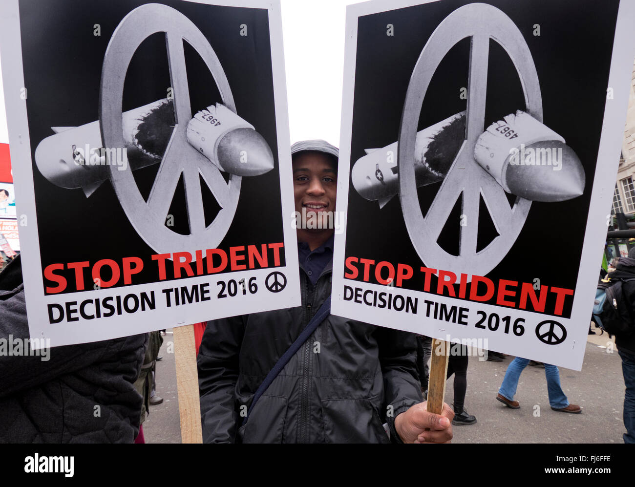 Trident CND protest through Central London was biggest anti-nuclear ...