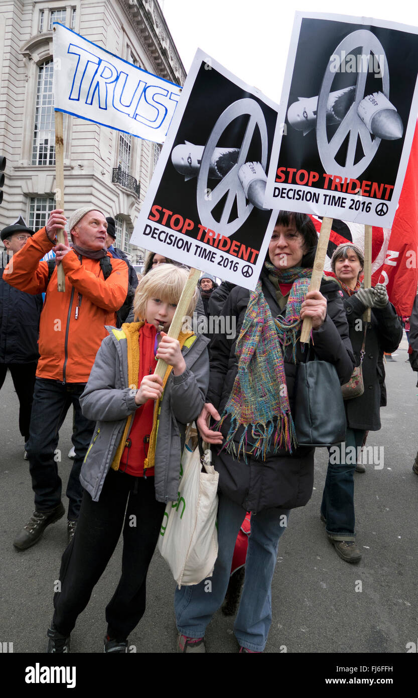 Trident CND protest through Central London was biggest anti-nuclear ...