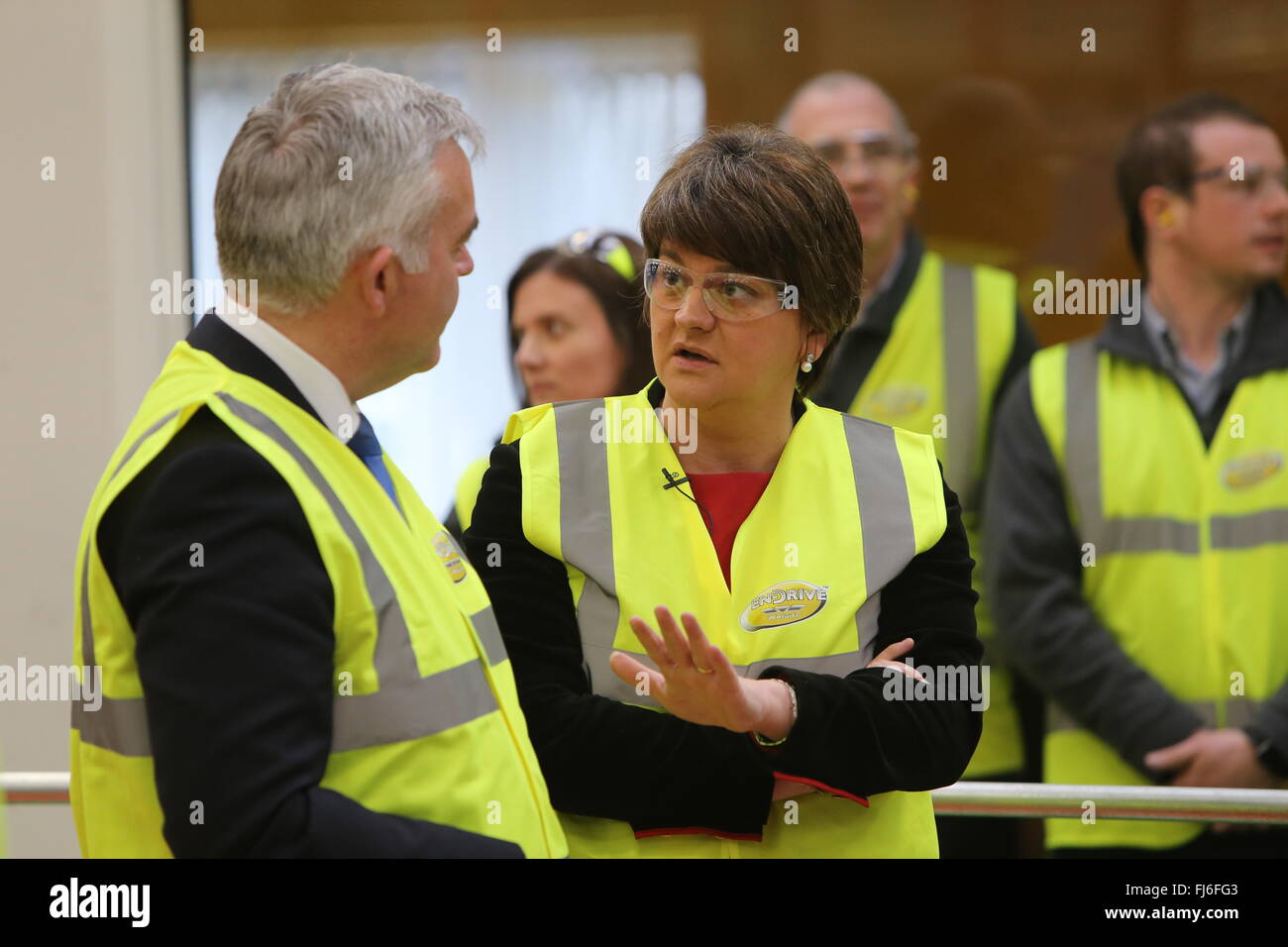 Images of Wright Bus Factory in Antrim, Northern Ireland. Mayor of ...