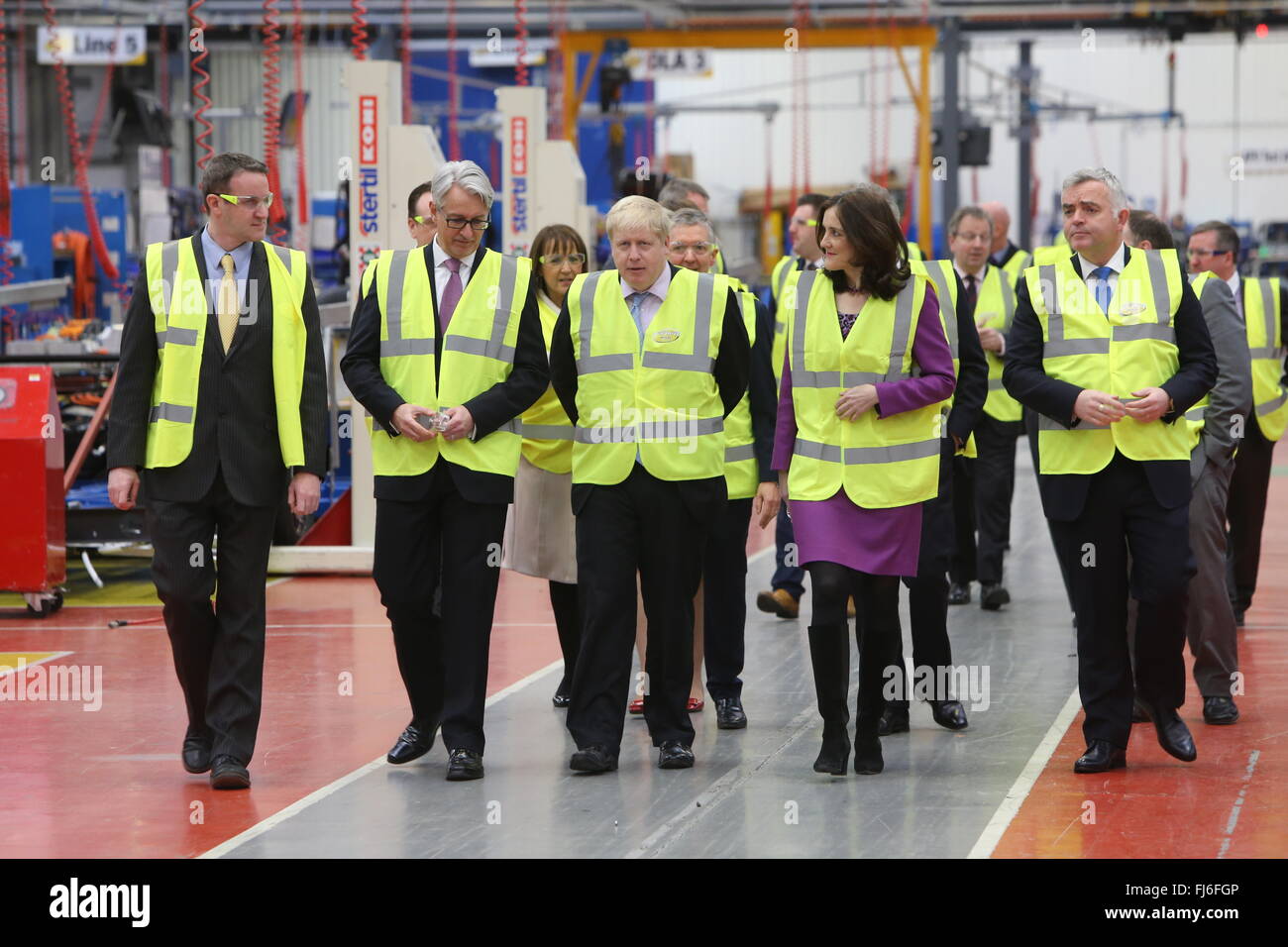Images of Wright Bus Factory in Antrim, Northern Ireland. Mayor of ...