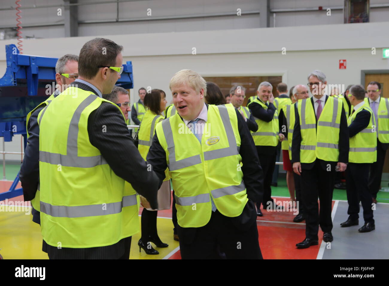 Images of Wright Bus Factory in Antrim, Northern Ireland. Mayor of ...
