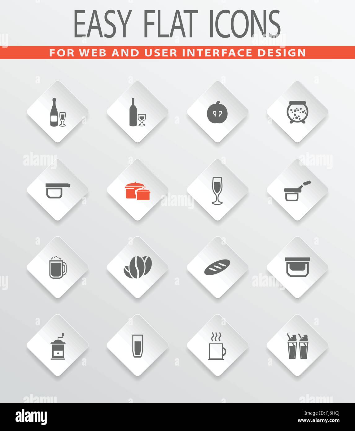 Pot of food Stock Vector Images - Alamy