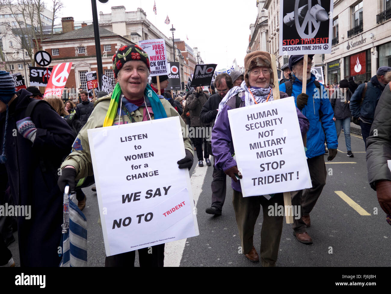 Trident Cnd Protest Through Central London Was Biggest Anti Nuclear March A Generation Feb 28th