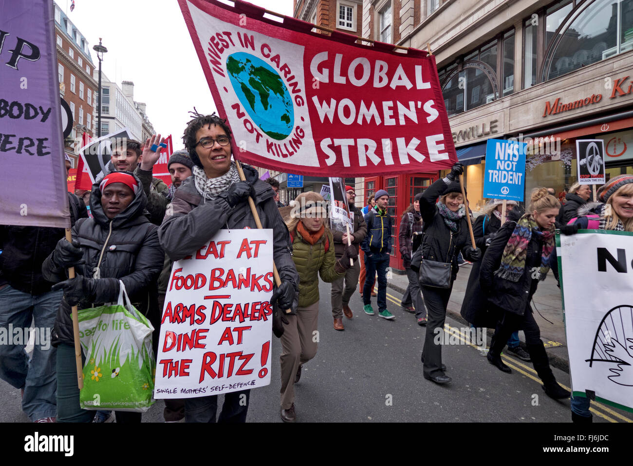 Trident CND protest through Central London was biggest anti-nuclear ...