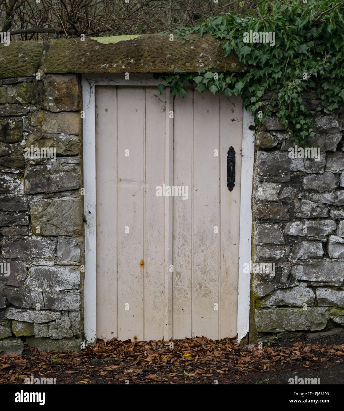 Door in wall Stock Photo - Alamy