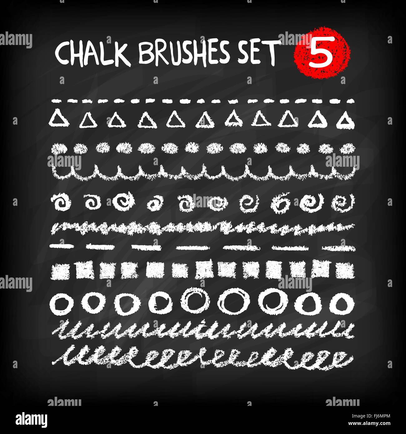 Chalk brushes hi-res stock photography and images - Alamy