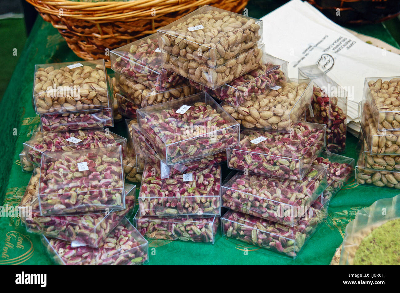 Italy Sicily Bronte ( Catania ) fair of Pistachios Stock Photo - Alamy