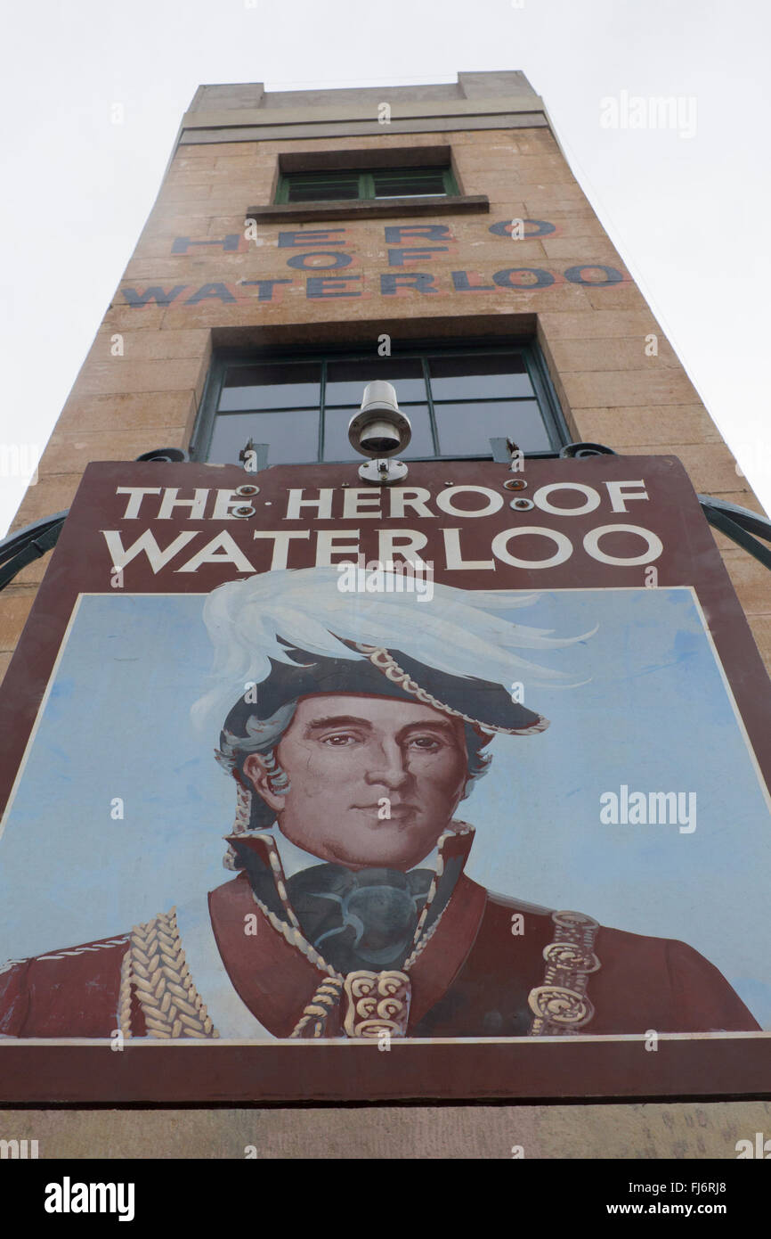 Hero of waterloo pub hi-res stock photography and images - Alamy