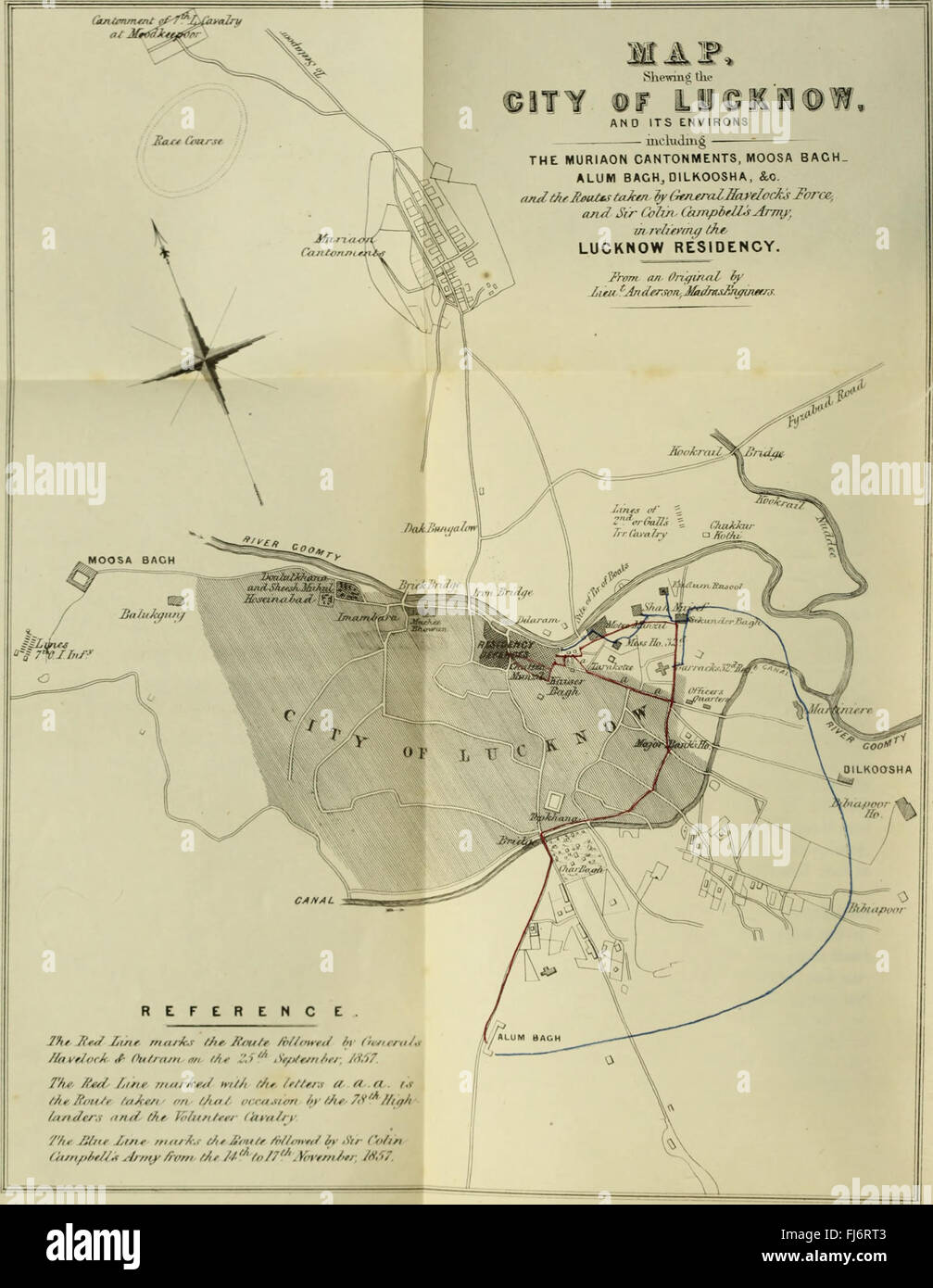 Siege of lucknow hi-res stock photography and images - Alamy