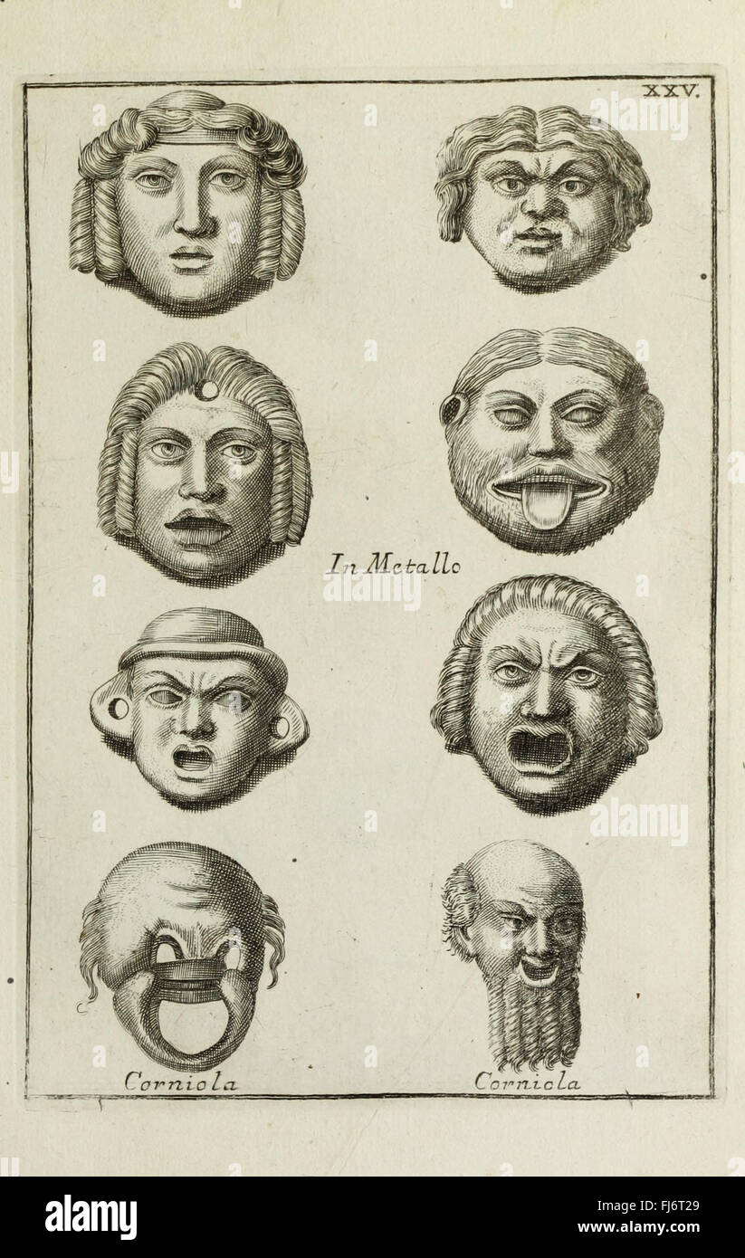 Roman theatrical traditions hi-res stock photography and images - Alamy