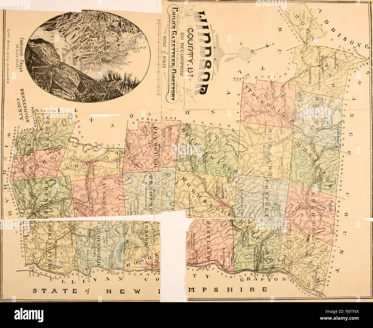 Windsor County, Vermont, historical directory, 1883-84, local ...