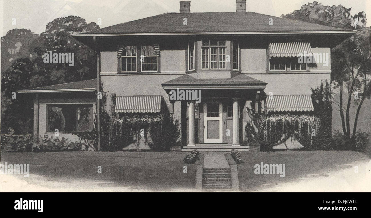 Gordon-Van Tine Homes, a 1921 catalog showcasing pre-fabricated homes ...