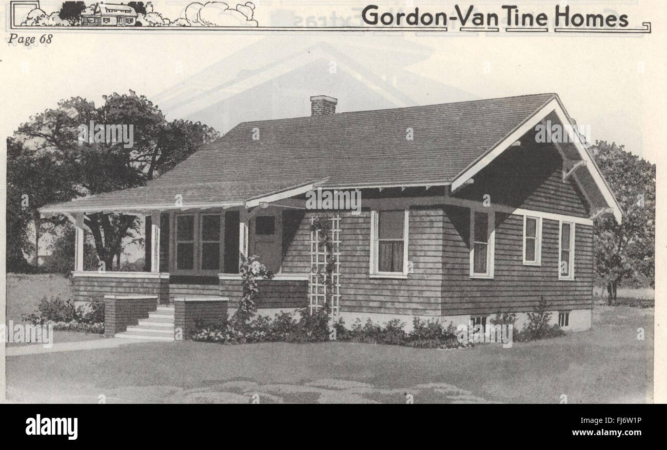 Gordon-Van Tine Homes (1921 Stock Photo - Alamy