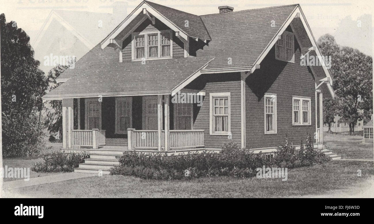 Highlights architectural house designs from the early 20th century hi ...