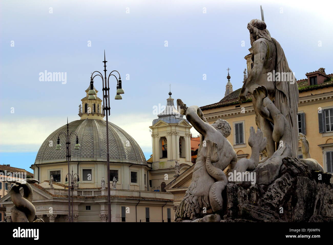 Rome the piazza del popolo hi-res stock photography and images - Alamy