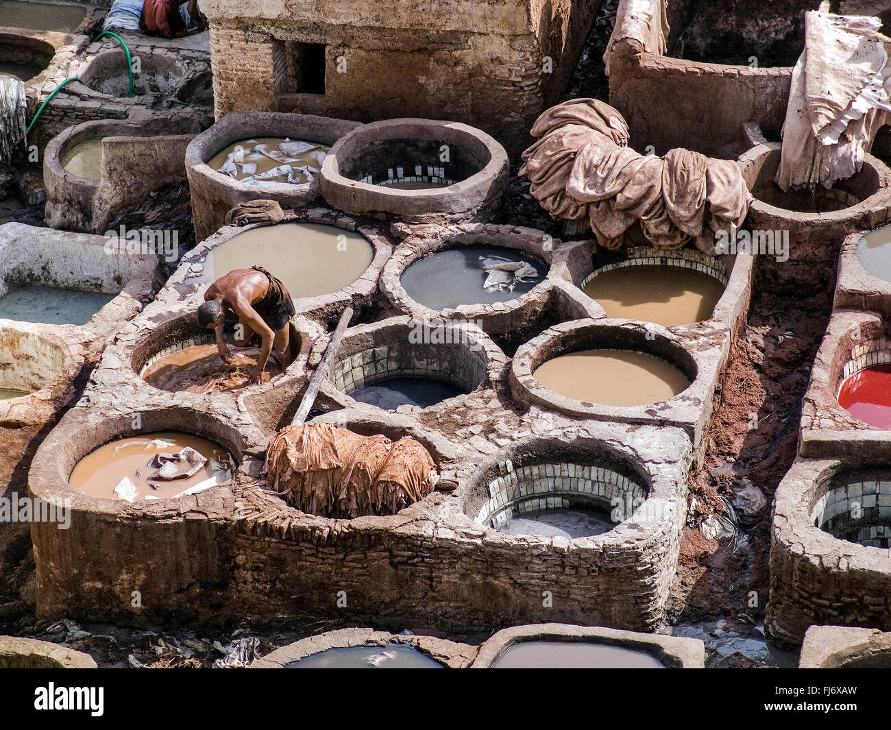 Tannery colors hi-res stock photography and images - Alamy