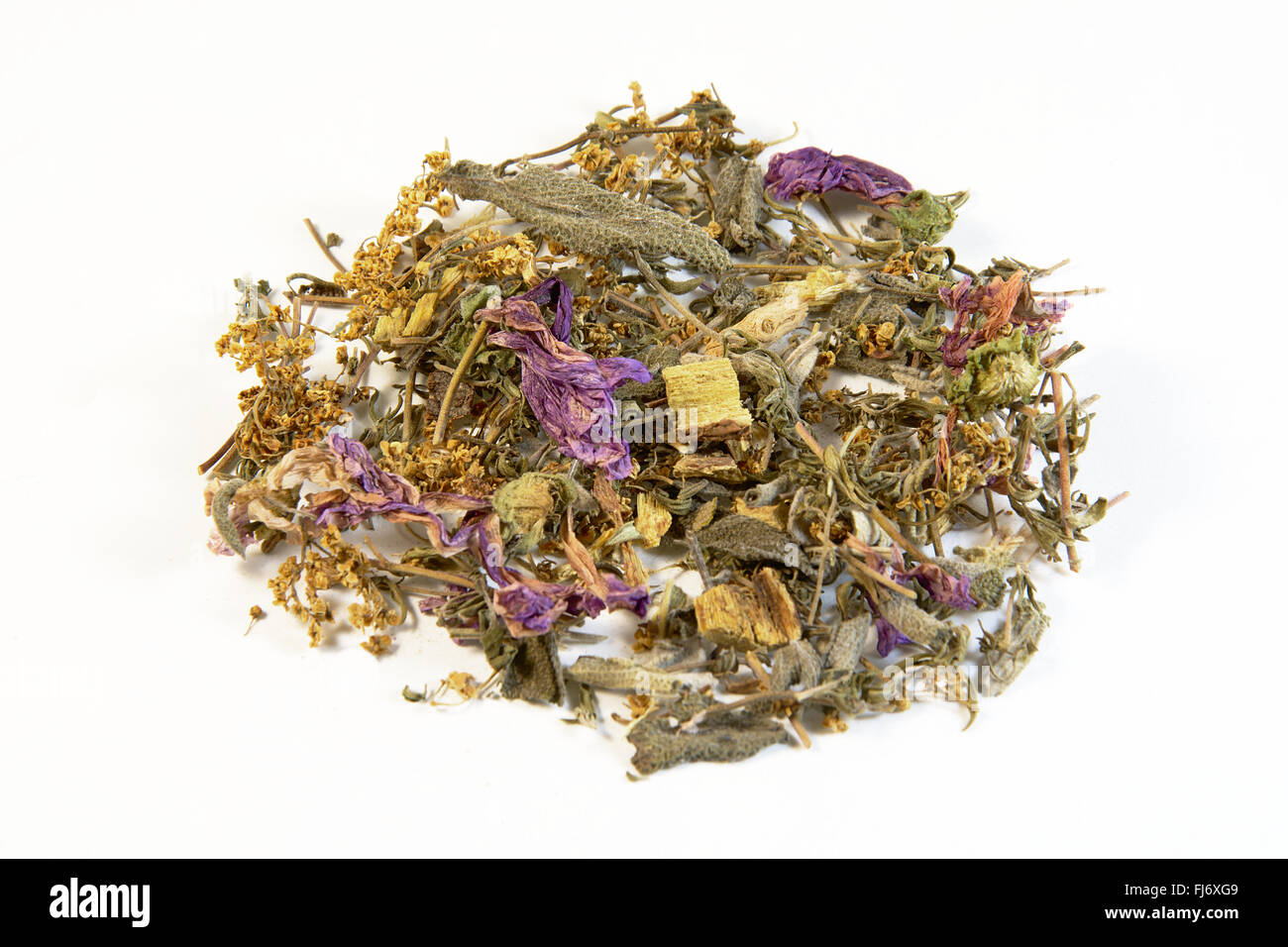 Herbal airway support tea (thyme leaves, mallow flowers, elderberry ...
