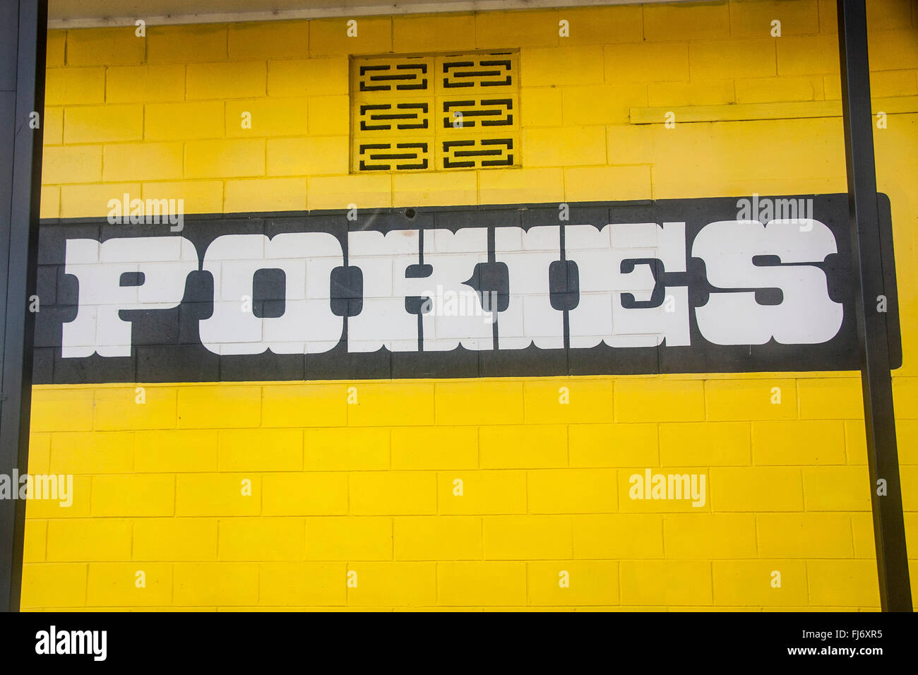 Pokies sign hi-res stock photography and images - Alamy
