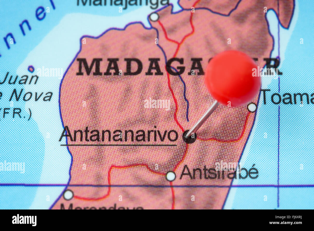 Map of antananarivo hi-res stock photography and images - Alamy