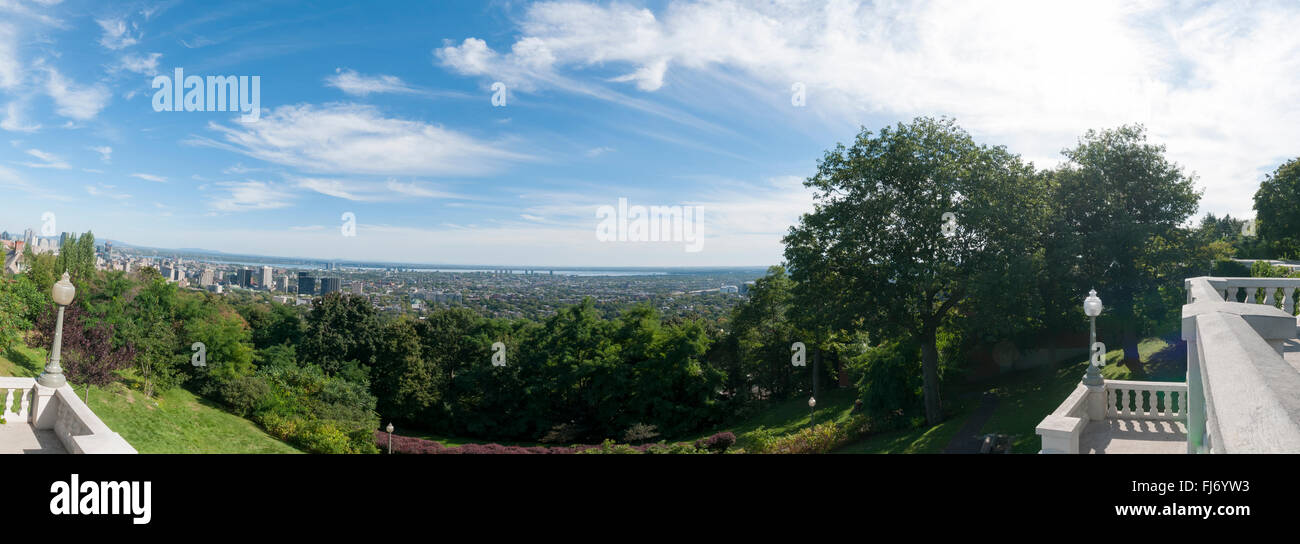 Westmount lookout Montreal Stock Photo - Alamy