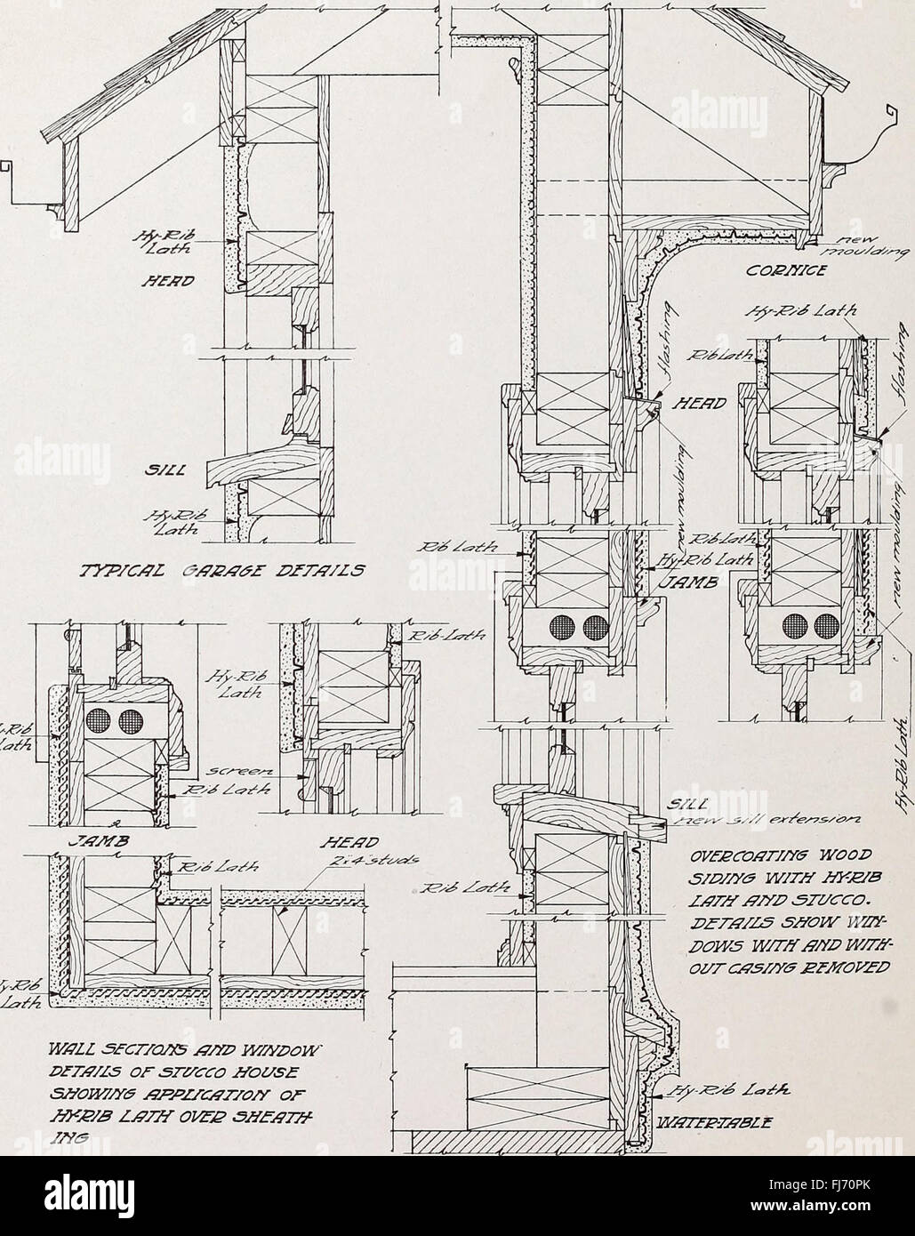A 1919 technical manual on metal lath applications in concrete and ...