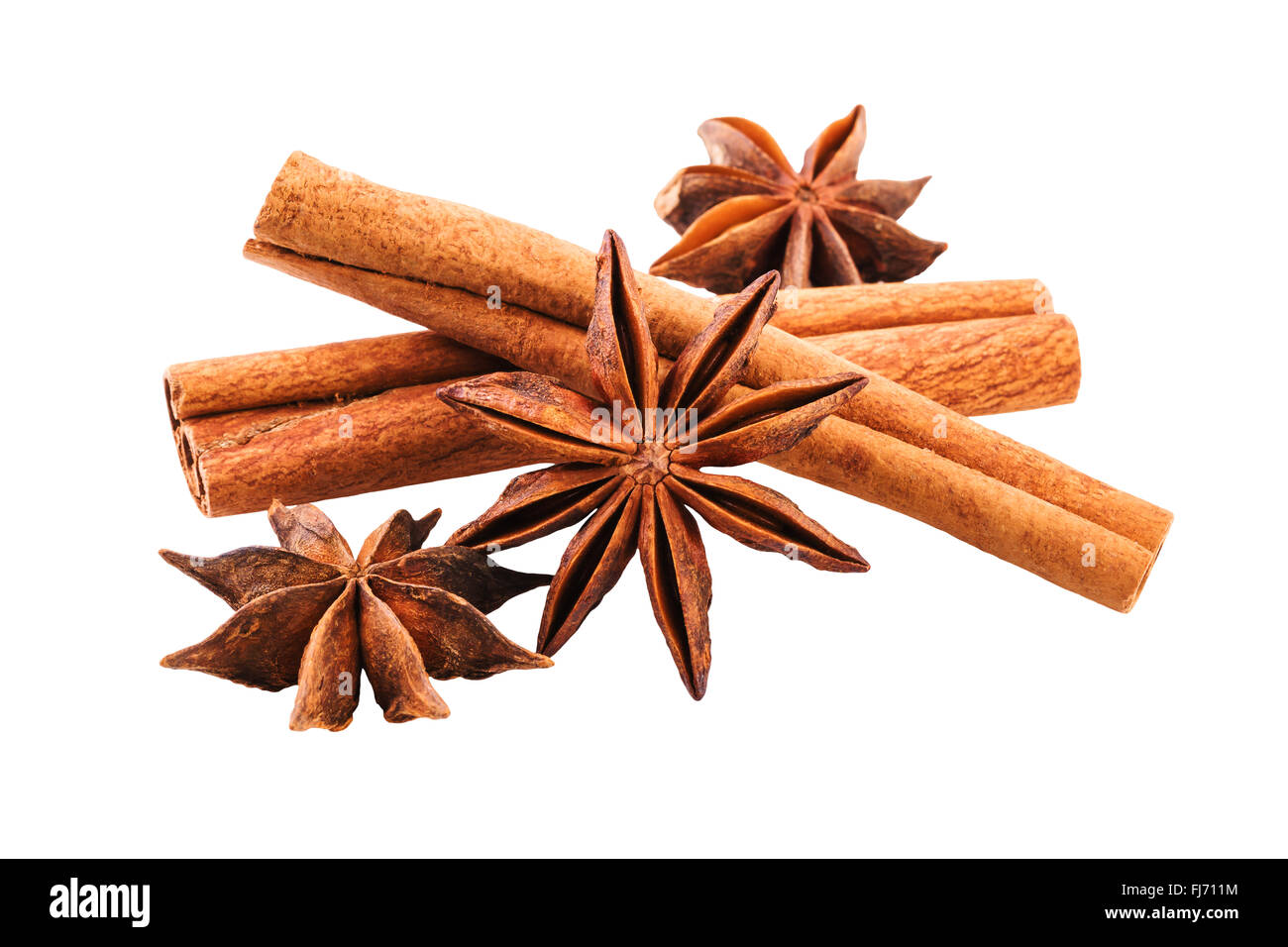Cinnamon spices star anise hi-res stock photography and images - Alamy