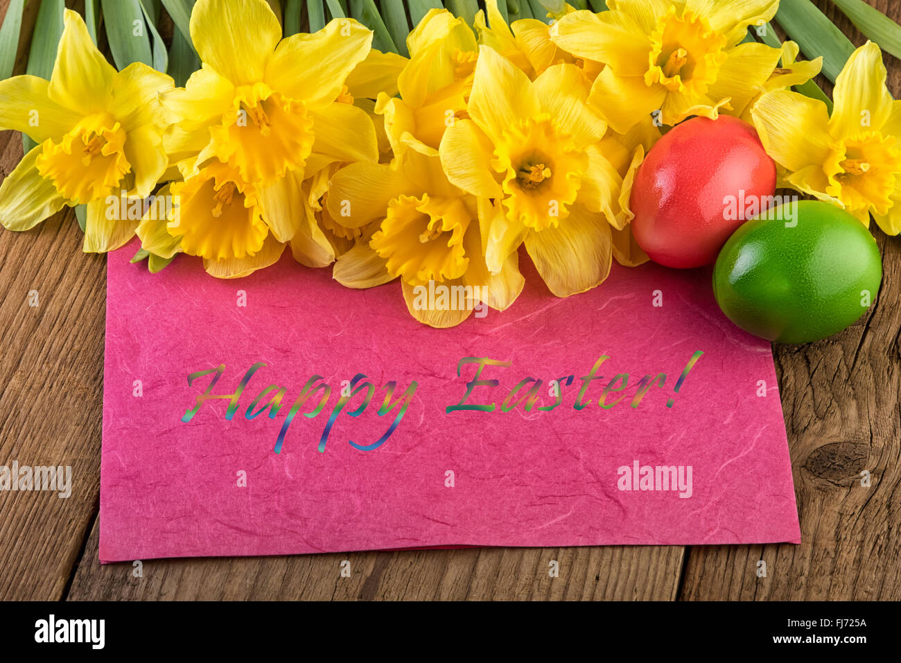 Paper card easter eggs hi-res stock photography and images - Alamy