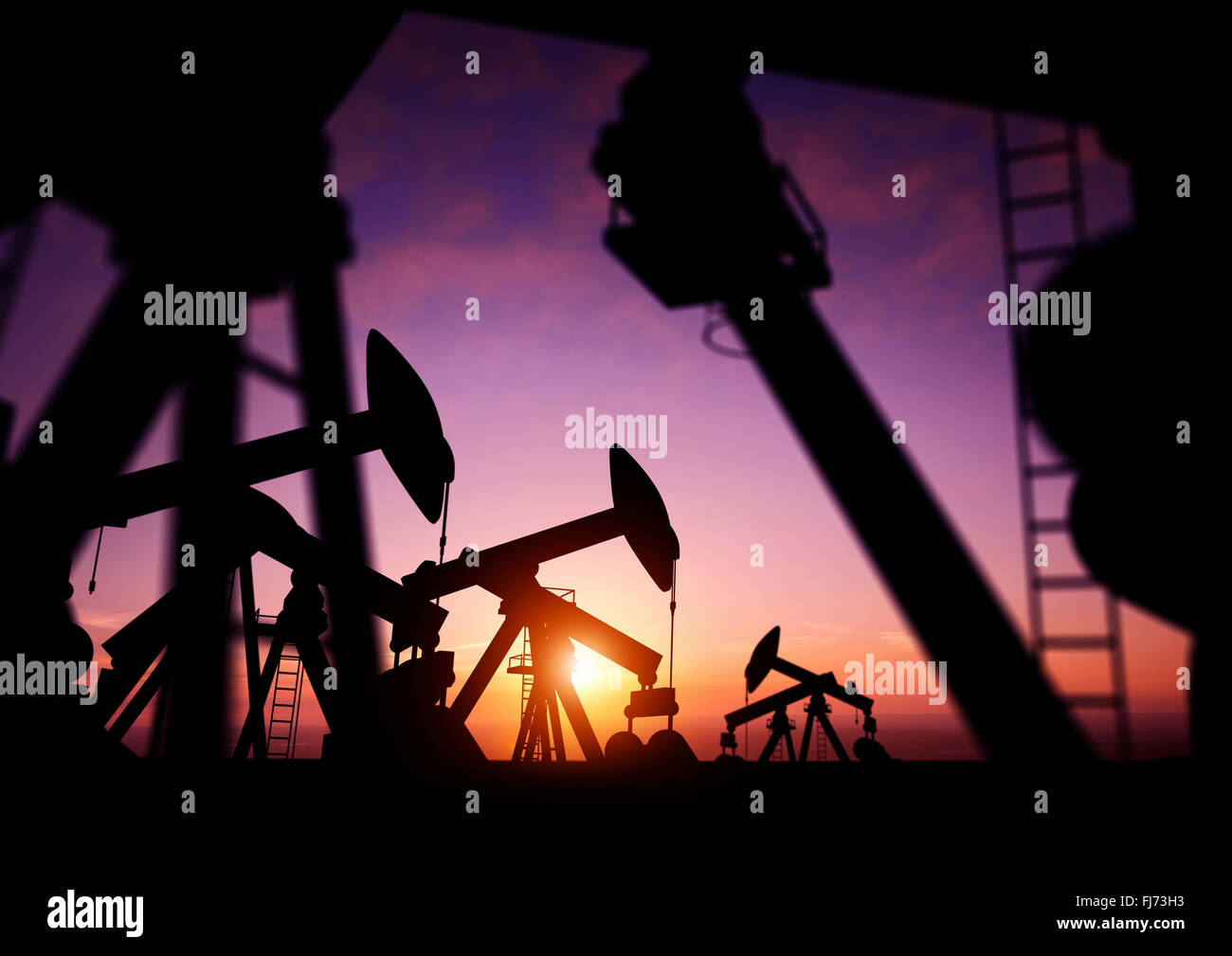 Brent oil rig hi-res stock photography and images - Alamy