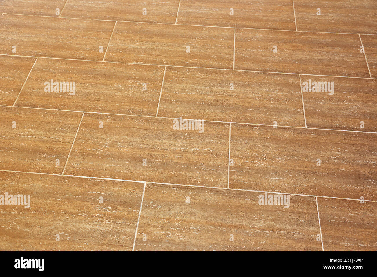 brown ceramic tiles large size, on the floor Stock Photo - Alamy