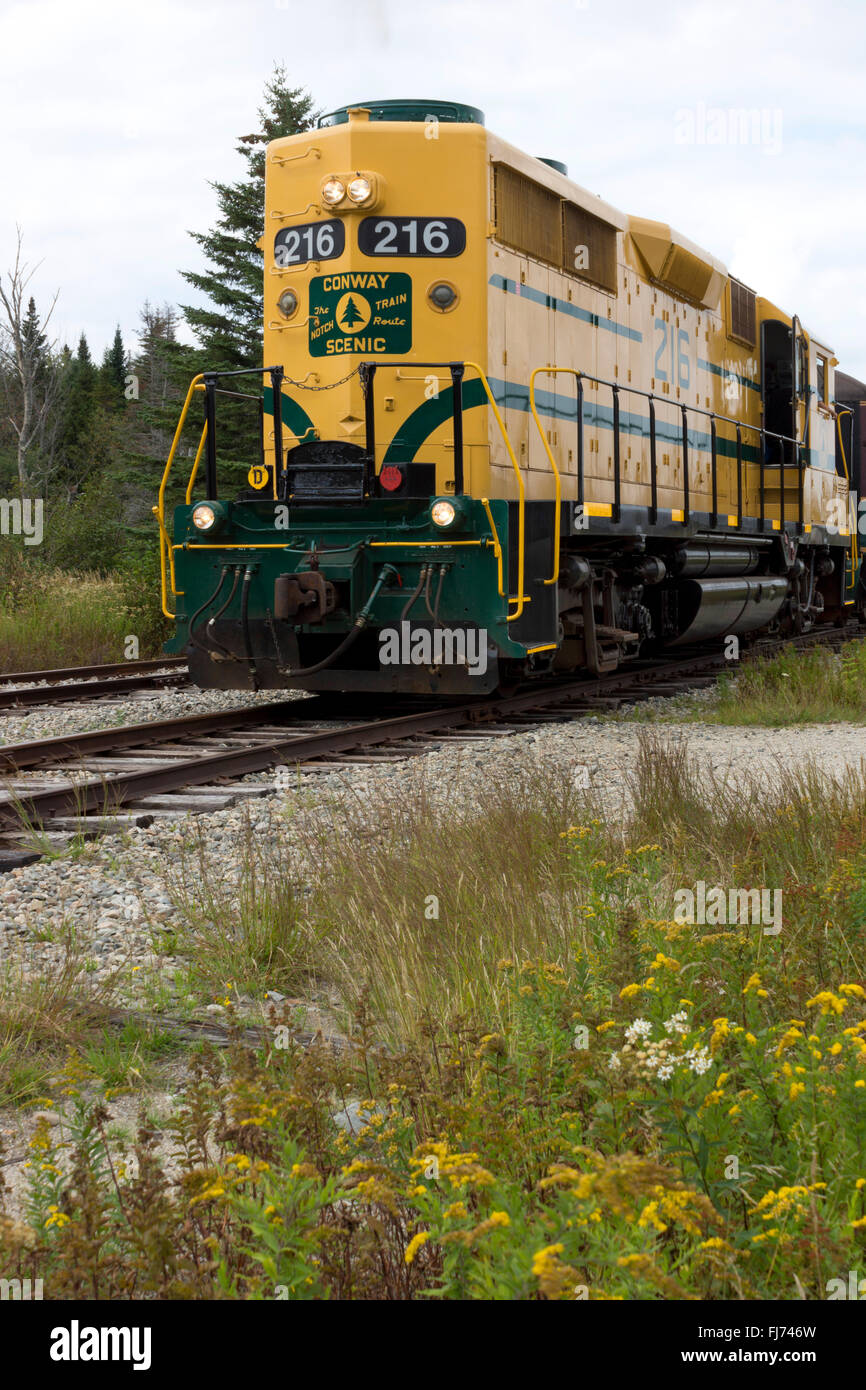 Conway scenic railroad hi-res stock photography and images - Alamy