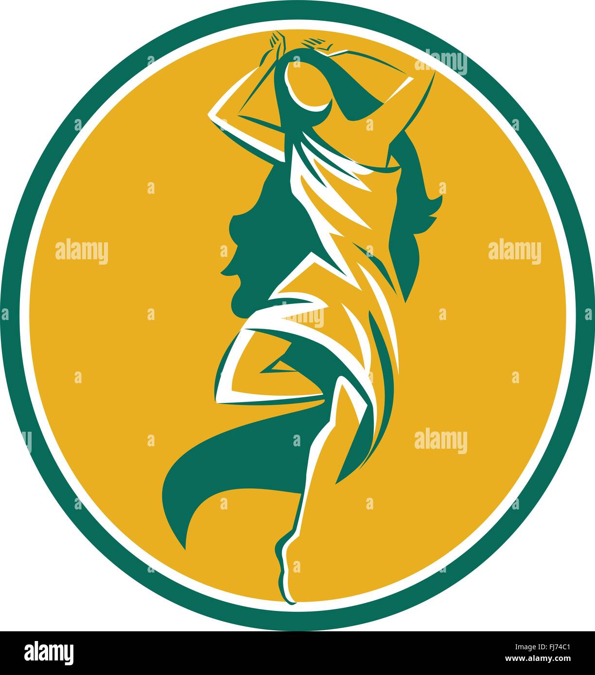 Ballet turning Stock Vector Images - Alamy